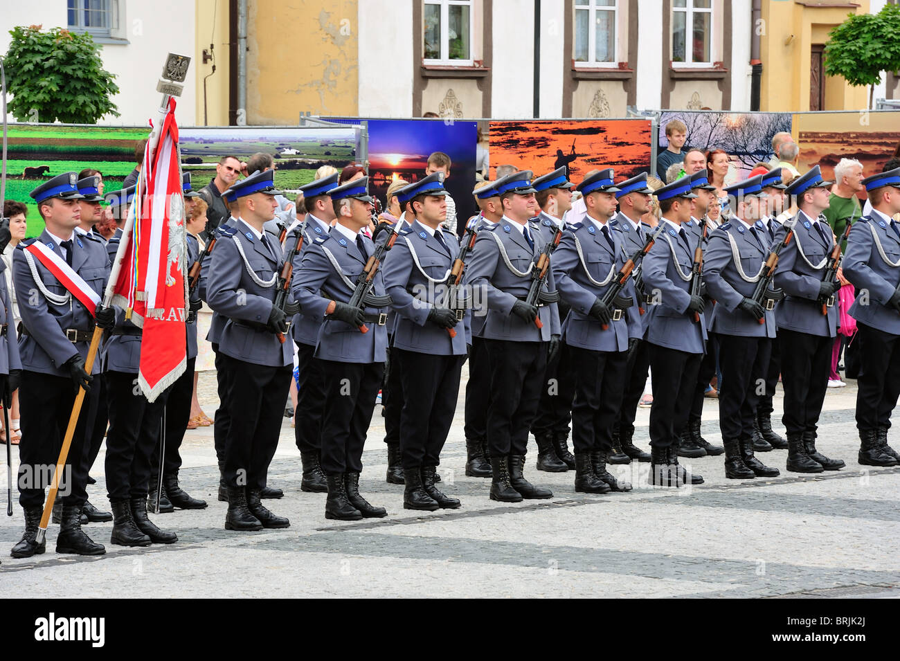 Polish police uniform hi-res stock photography and images - Alamy