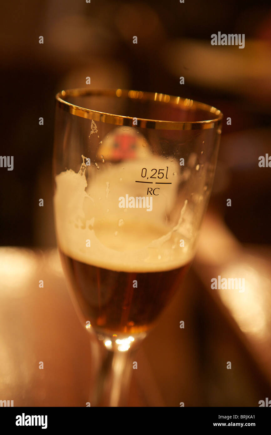 Half glass of beer hi-res stock photography and images - Alamy