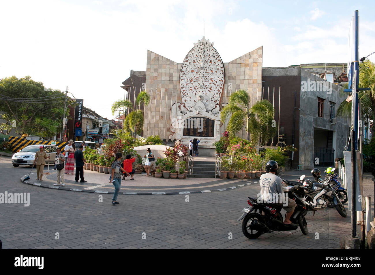 Memorial in Kuta, Bali, Indonesia to those killed in the Bali bomb ...