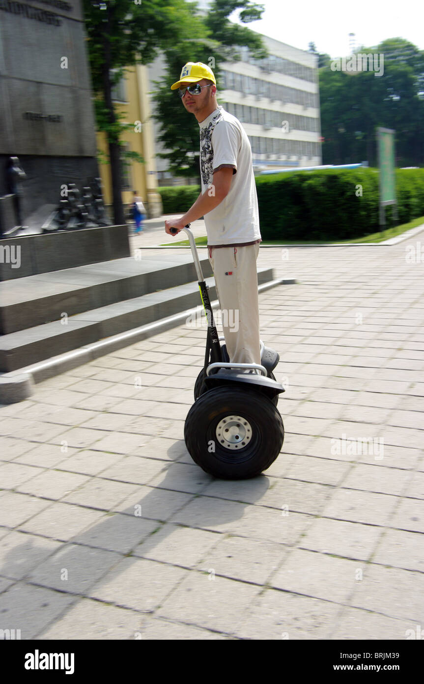 Segway transport hi-res stock photography and images - Alamy