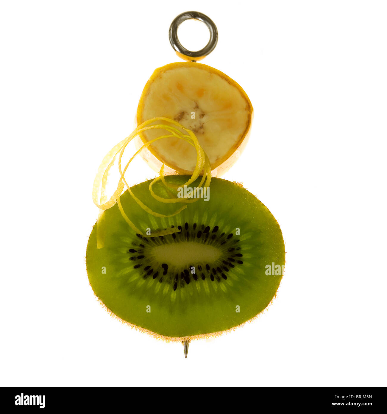 Bananas banana slices on Cut Out Stock Images & Pictures - Alamy