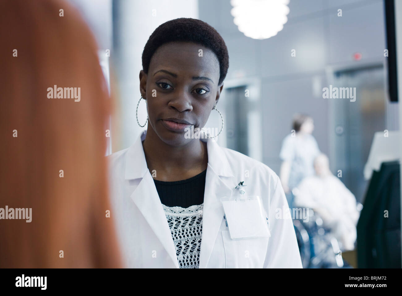 Female healthcare worker Stock Photo - Alamy
