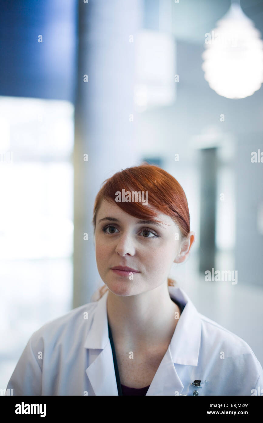 Female healthcare worker, portrait Stock Photo - Alamy