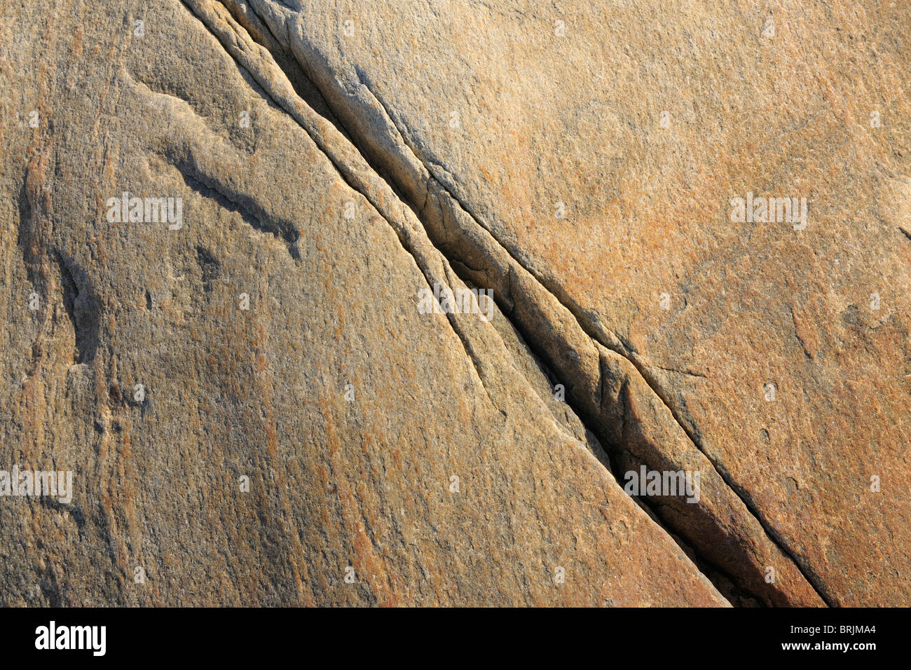 Stone with Crack, Ilulissat, Greenland Stock Photo - Alamy