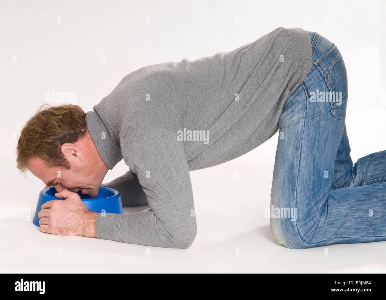Man in doghouse hi-res stock photography and images - Alamy