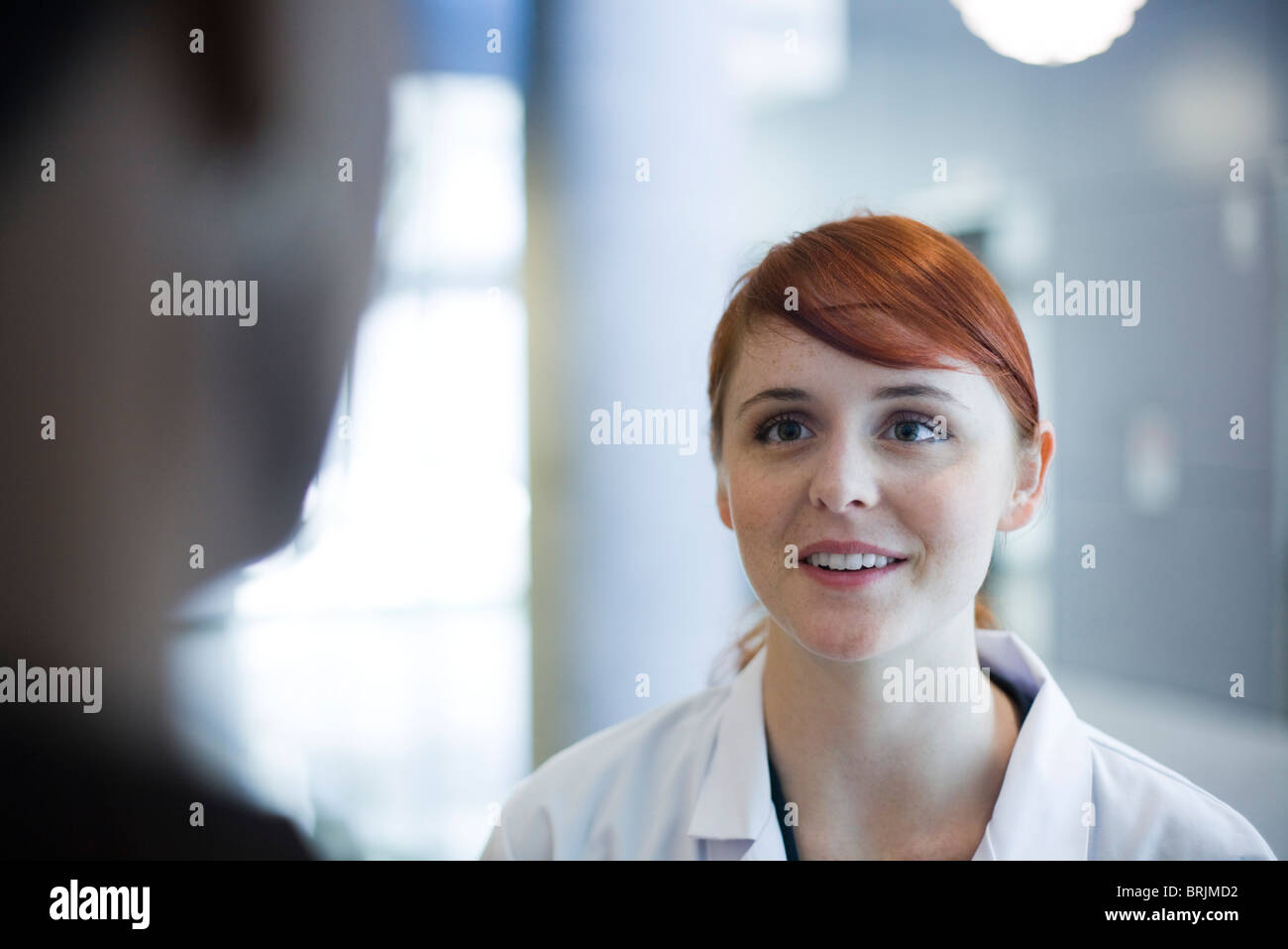 Female healthcare worker Stock Photo - Alamy