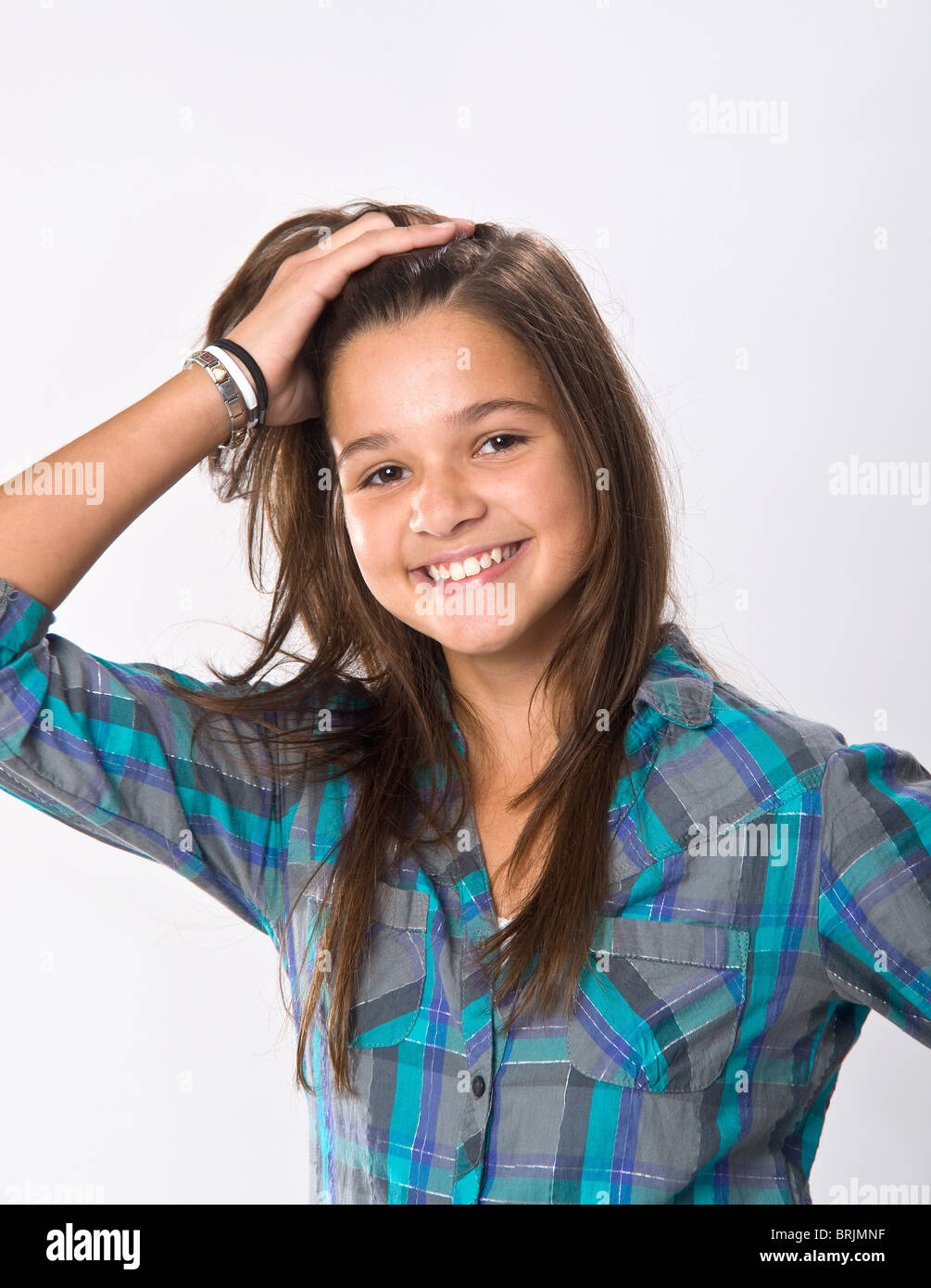 Portrait of Girl Stock Photo - Alamy