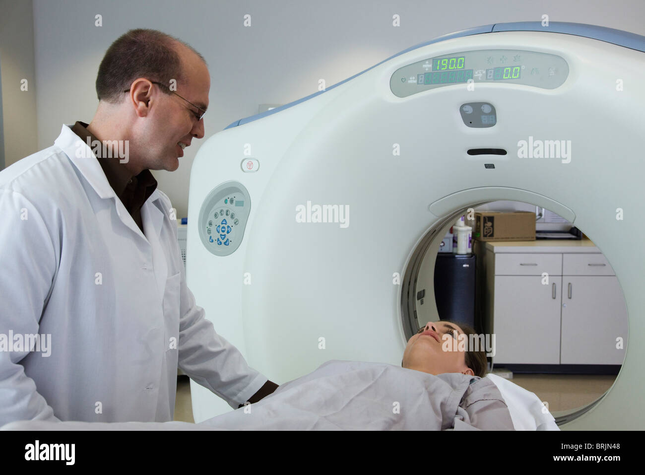 Inside A Cat Scan Machine