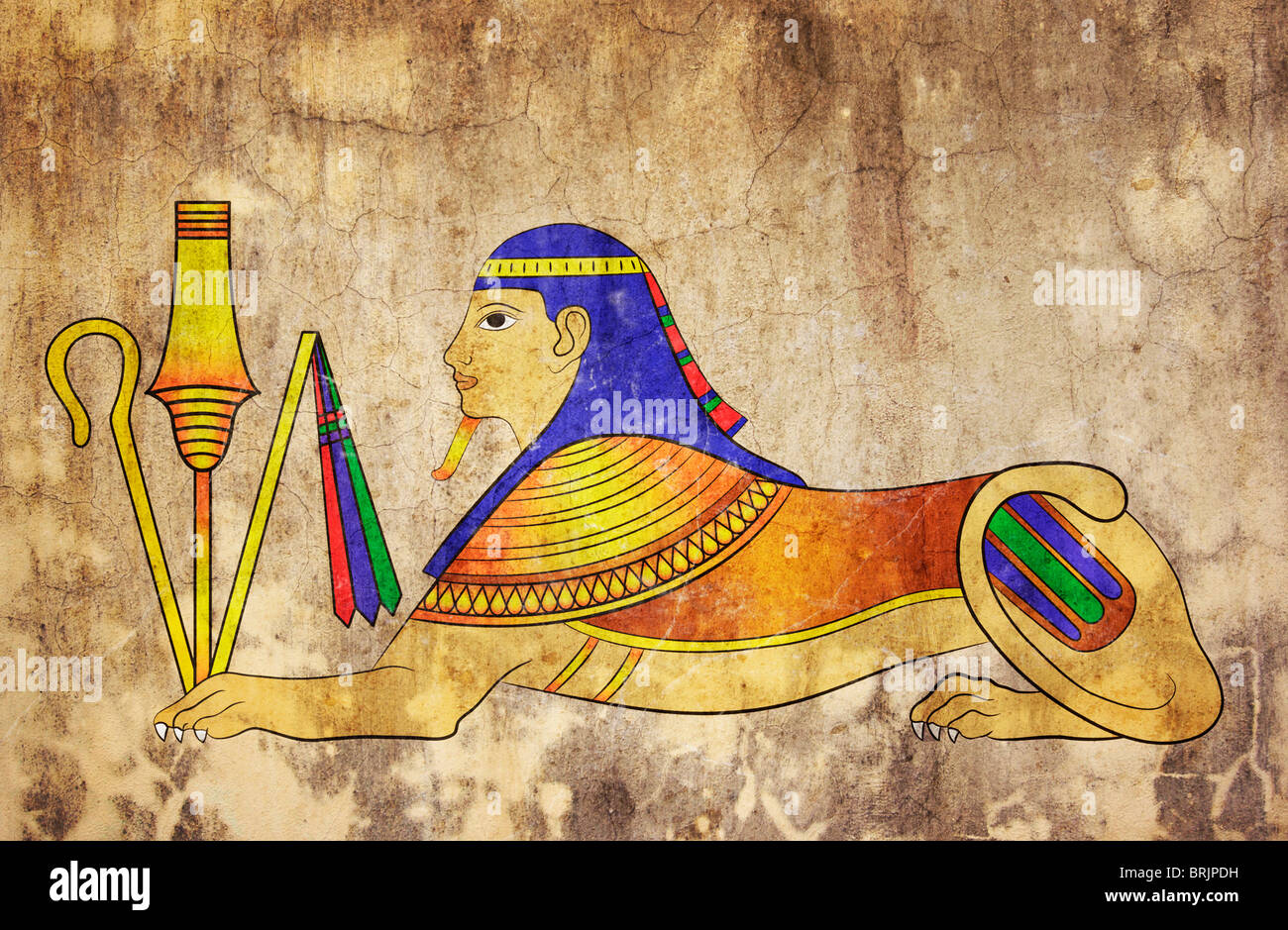 Sphinx - mythical creature of ancient Egypt Stock Photo - Alamy