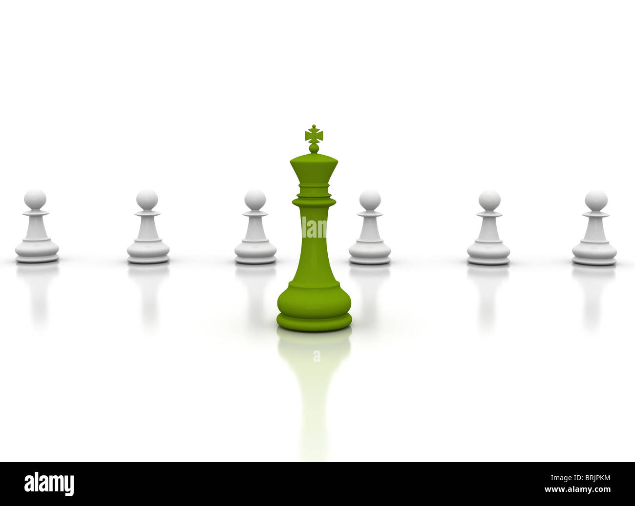 3d team leader boss company green teamwork hi-res stock photography and ...