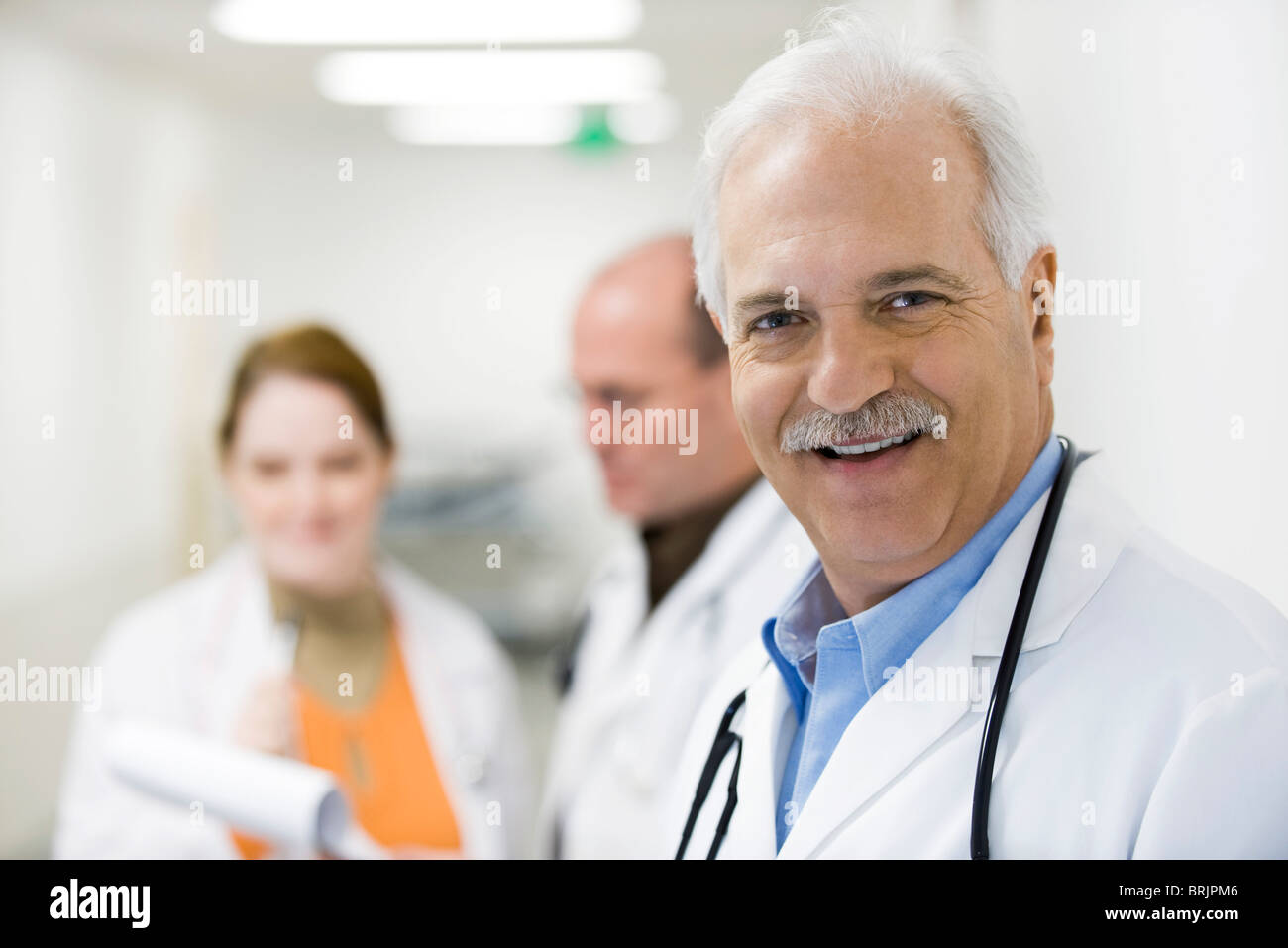 Portrait friendly doctors looking camera hi-res stock photography and ...