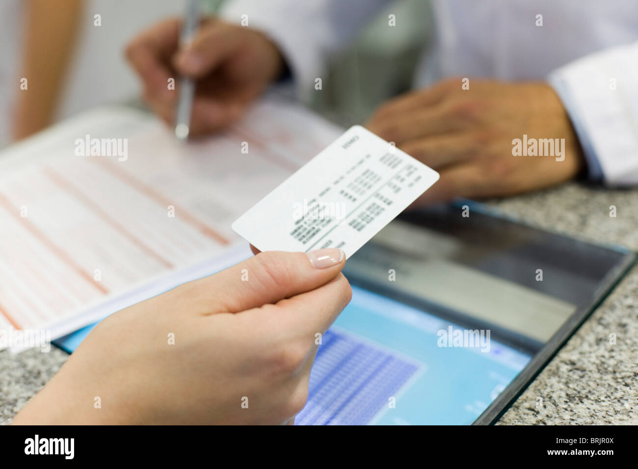 Health insurance card hi-res stock photography and images - Alamy