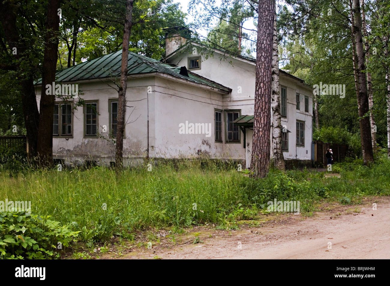 Building at Ivan Pavlov's Experimental laboratory outside St Petersburg ...