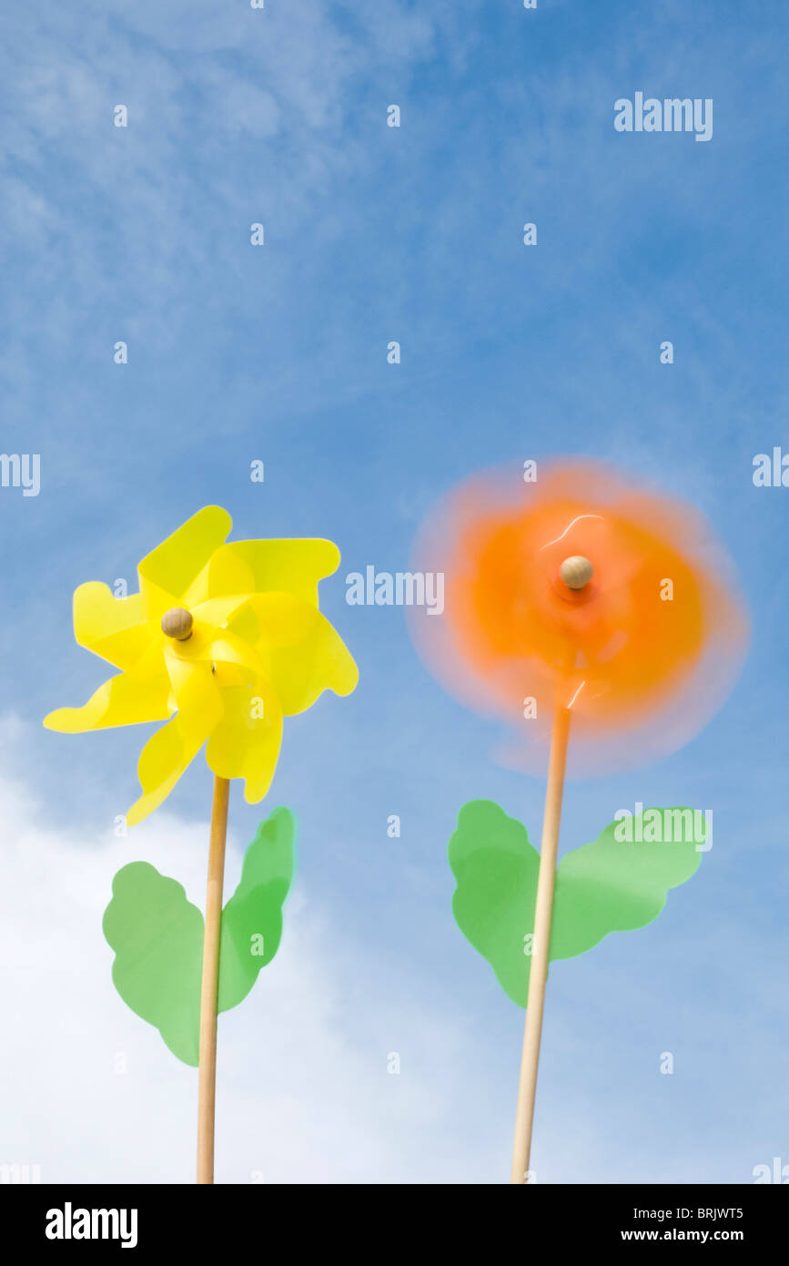 Blue pinwheels hi-res stock photography and images - Alamy