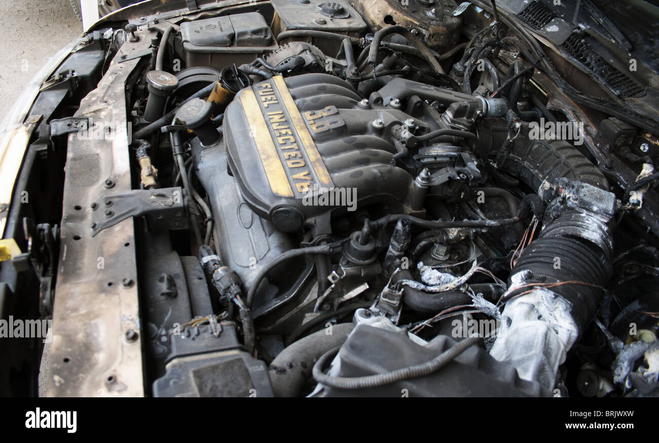 Engine compartment car hi-res stock photography and images - Alamy