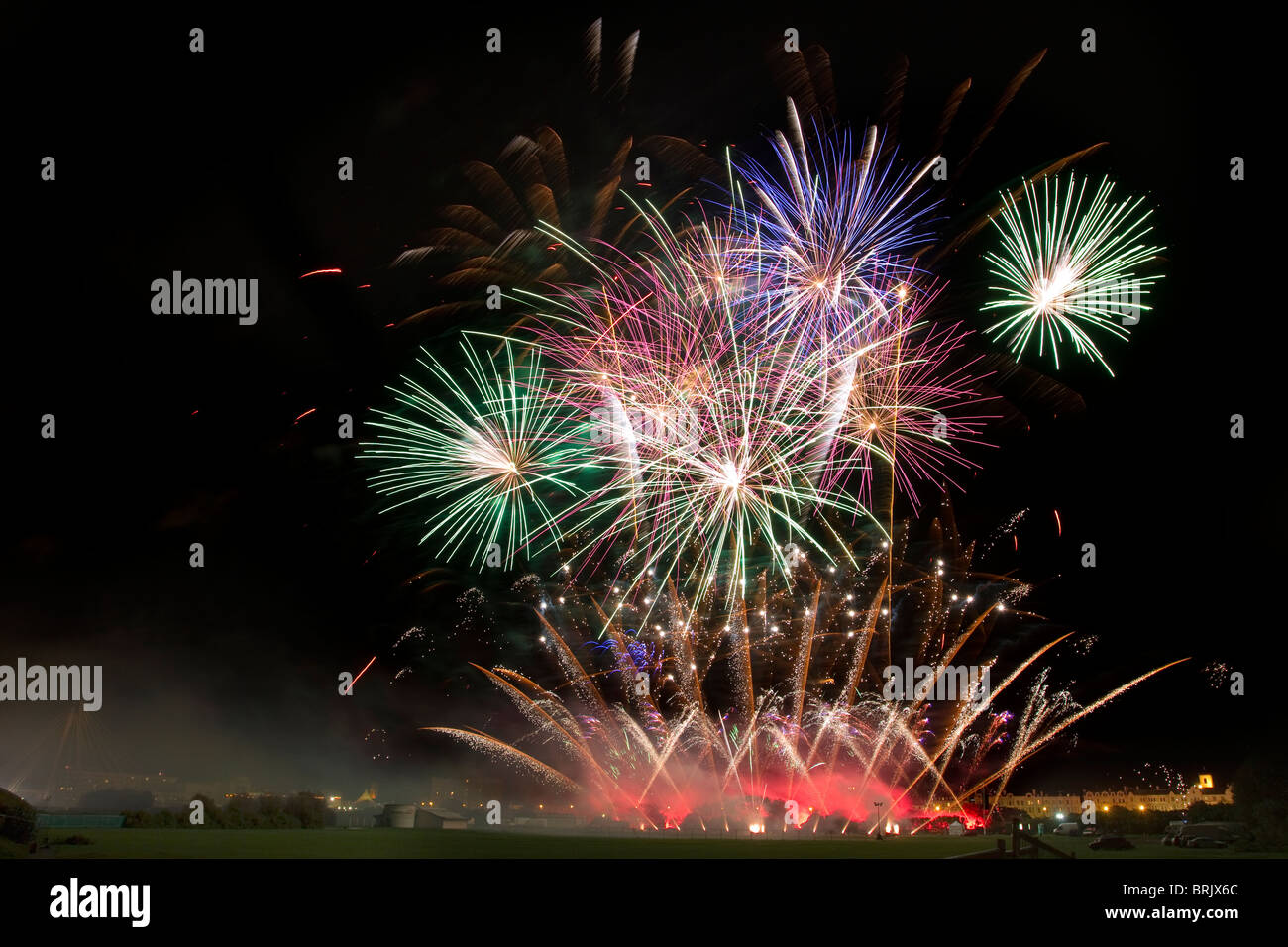 The 2010 British Musical Fireworks Championship pyro musical display ...