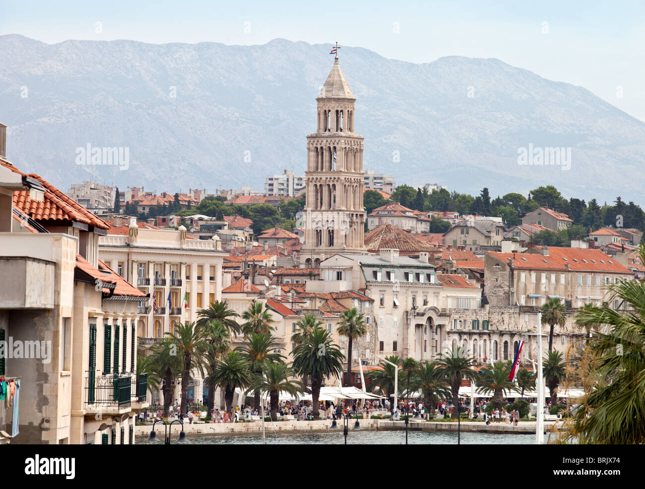 Split panorama, Croatia Stock Photo - Alamy