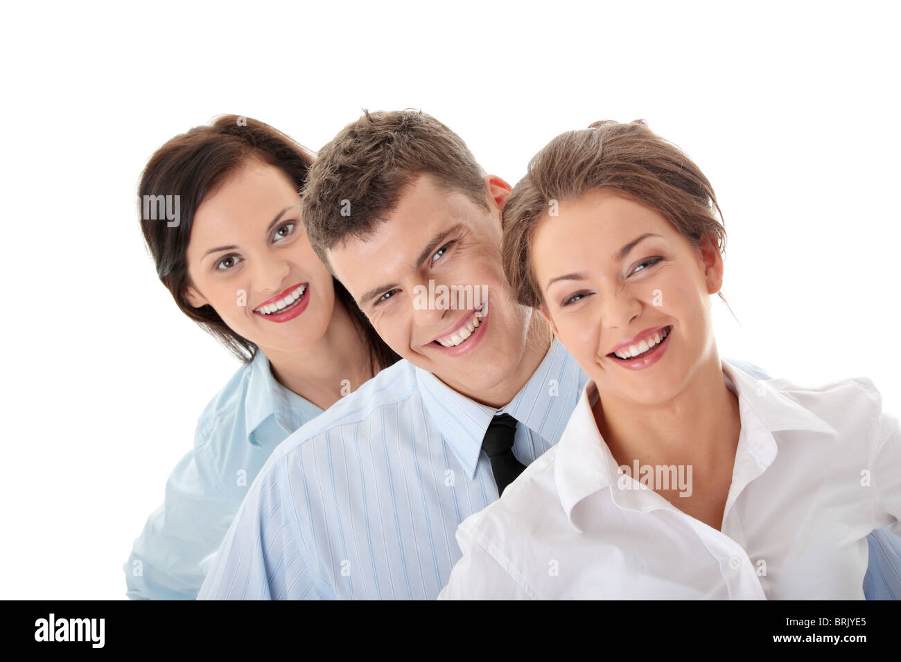 Young executive business team Cut Out Stock Images & Pictures - Alamy
