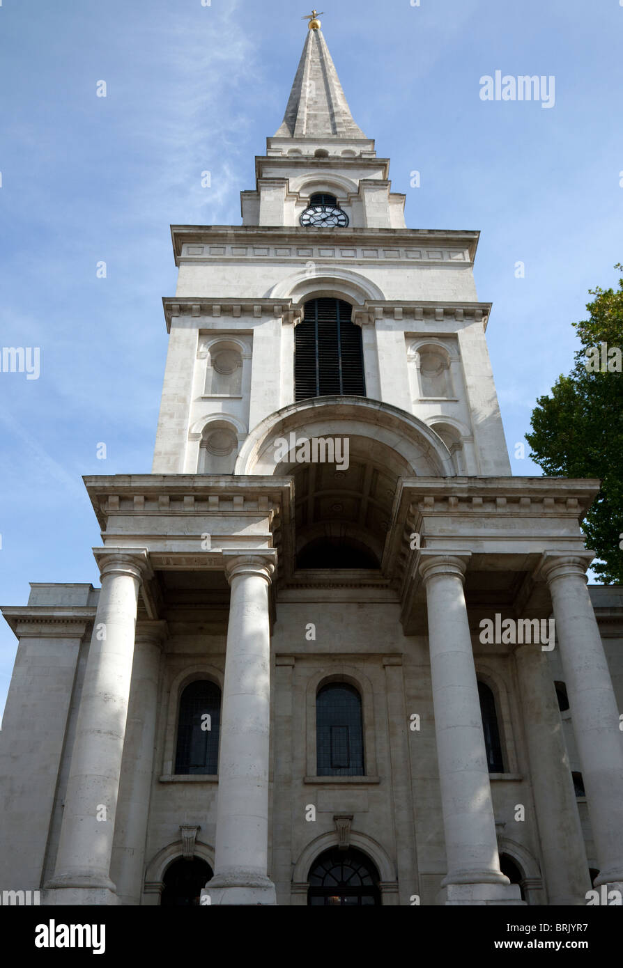 Christ Church, Spitalfields, London Stock Photo - Alamy