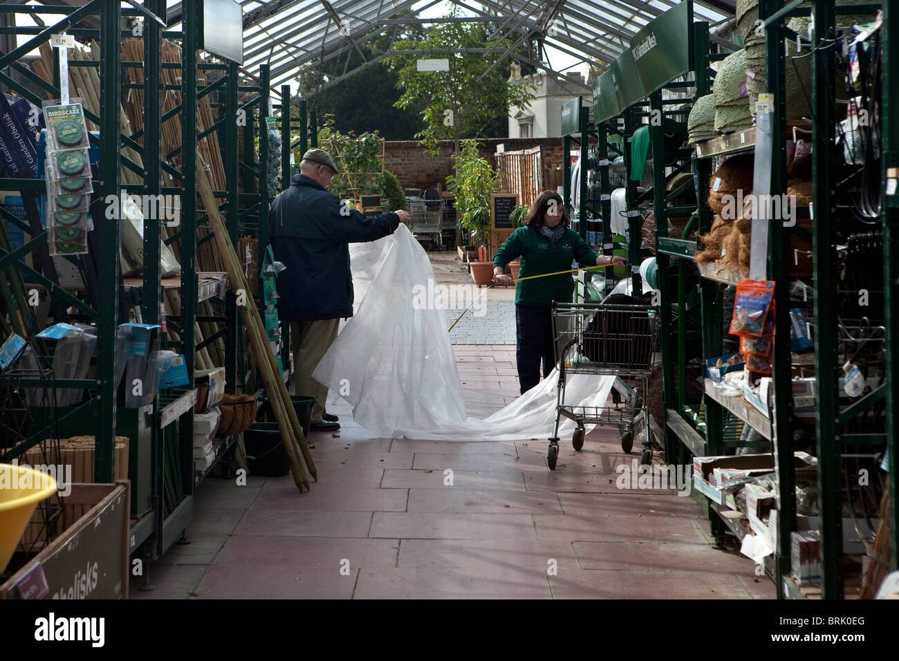 Garden Center, Syon House Stock Photo - Alamy