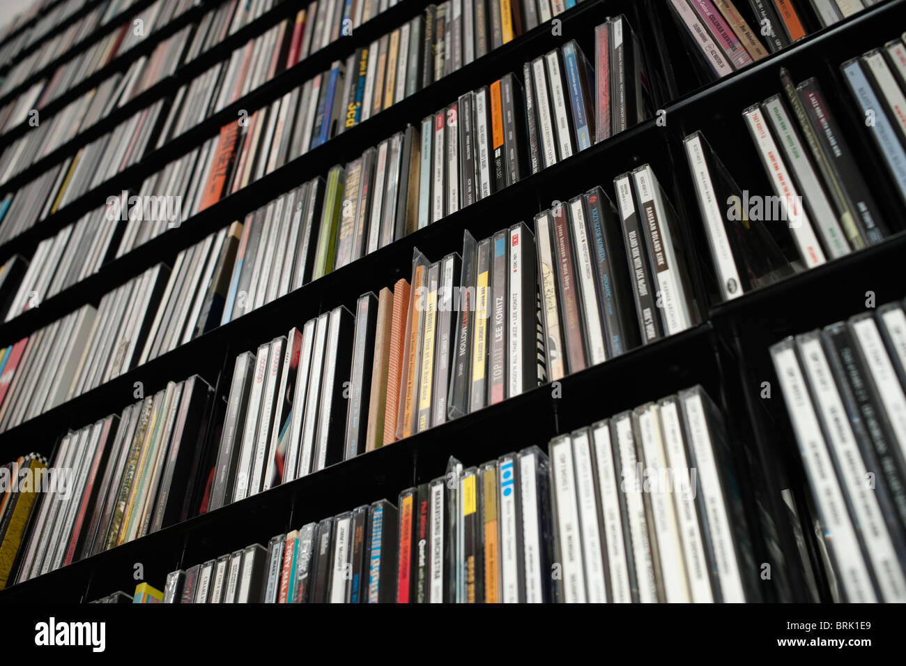 Cds On Shelf High Resolution Stock Photography and Images - Alamy