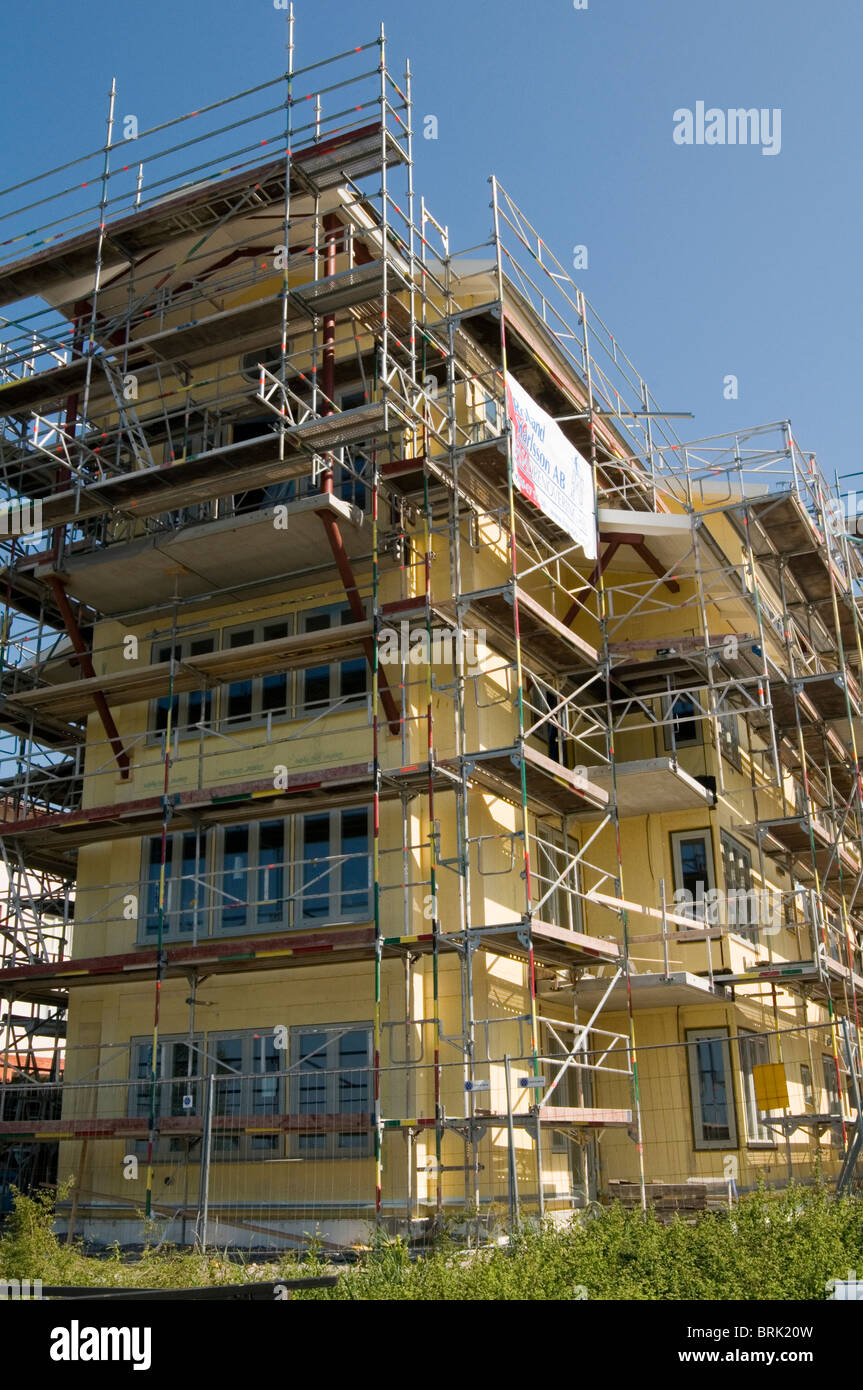 construction site building residential apartment apartments flat flats ...