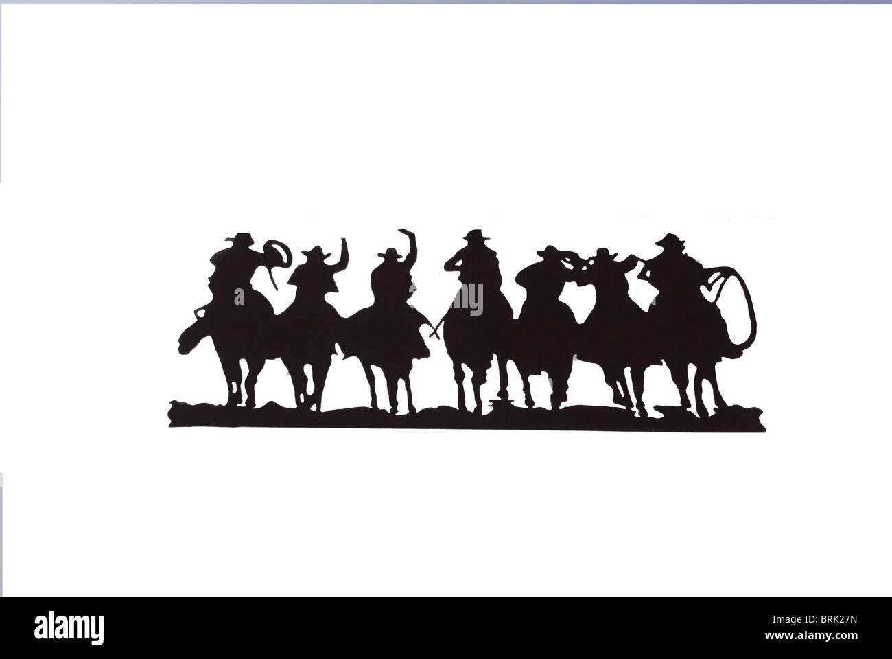 Cowboys In The Mountain Art