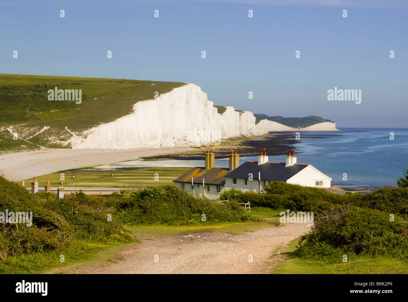 Seven sister and Cuckmere valley, East Sussex, England Stock Photo - Alamy