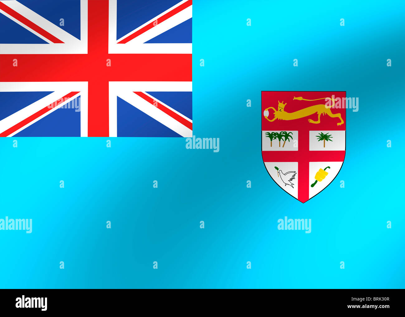 Fiji flag hi-res stock photography and images - Alamy