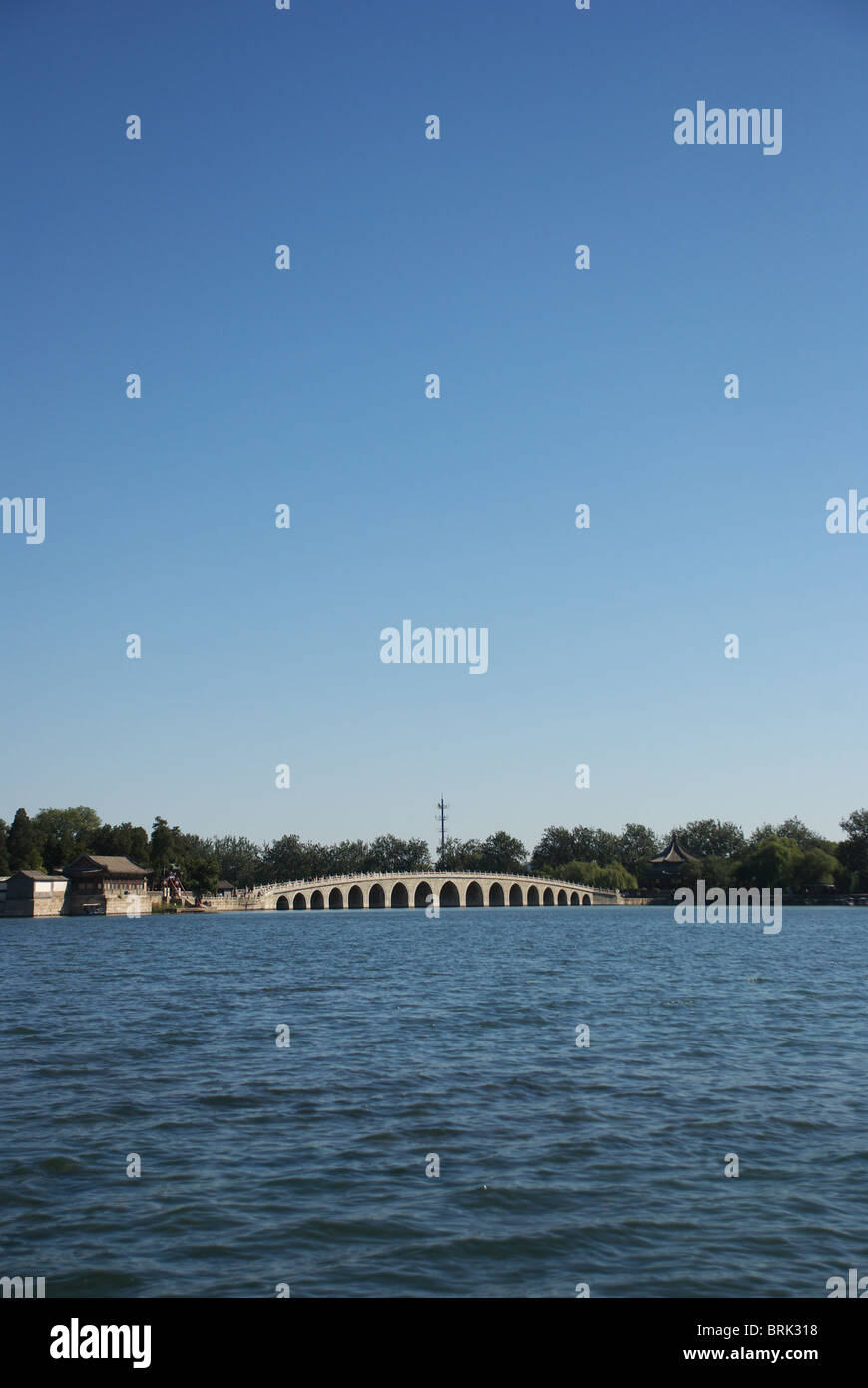 Arch Bridge In Summer Palace Stock Photos & Arch Bridge In Summer ...