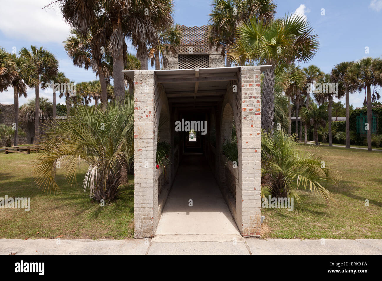 The Spanish-style castle Atalaya, former winter home and studio of ...