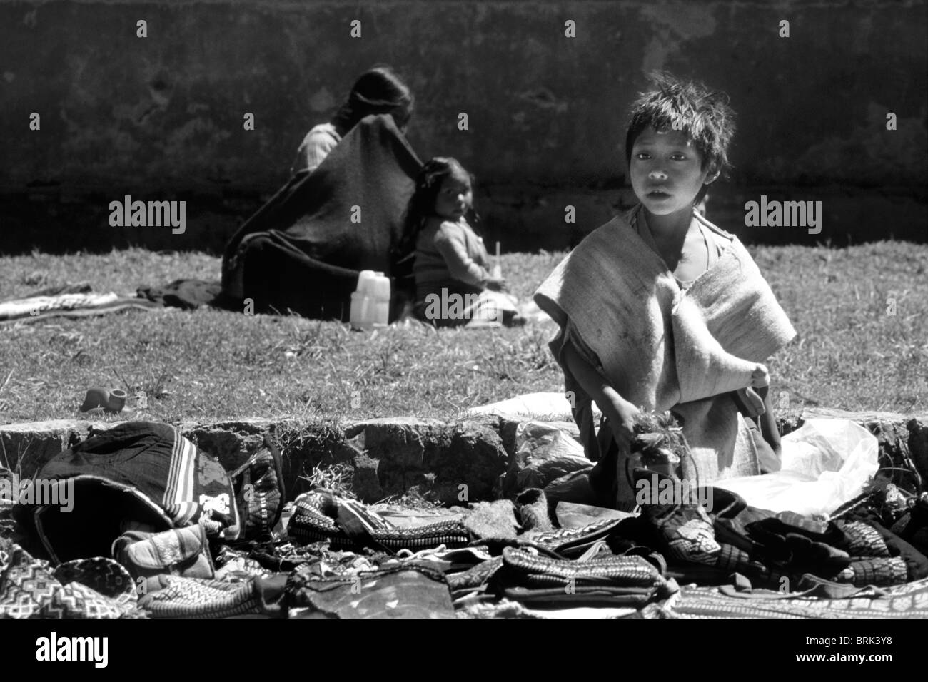 Child labor, boy at the market, San Cristobal de Las Casas, Mexico ...