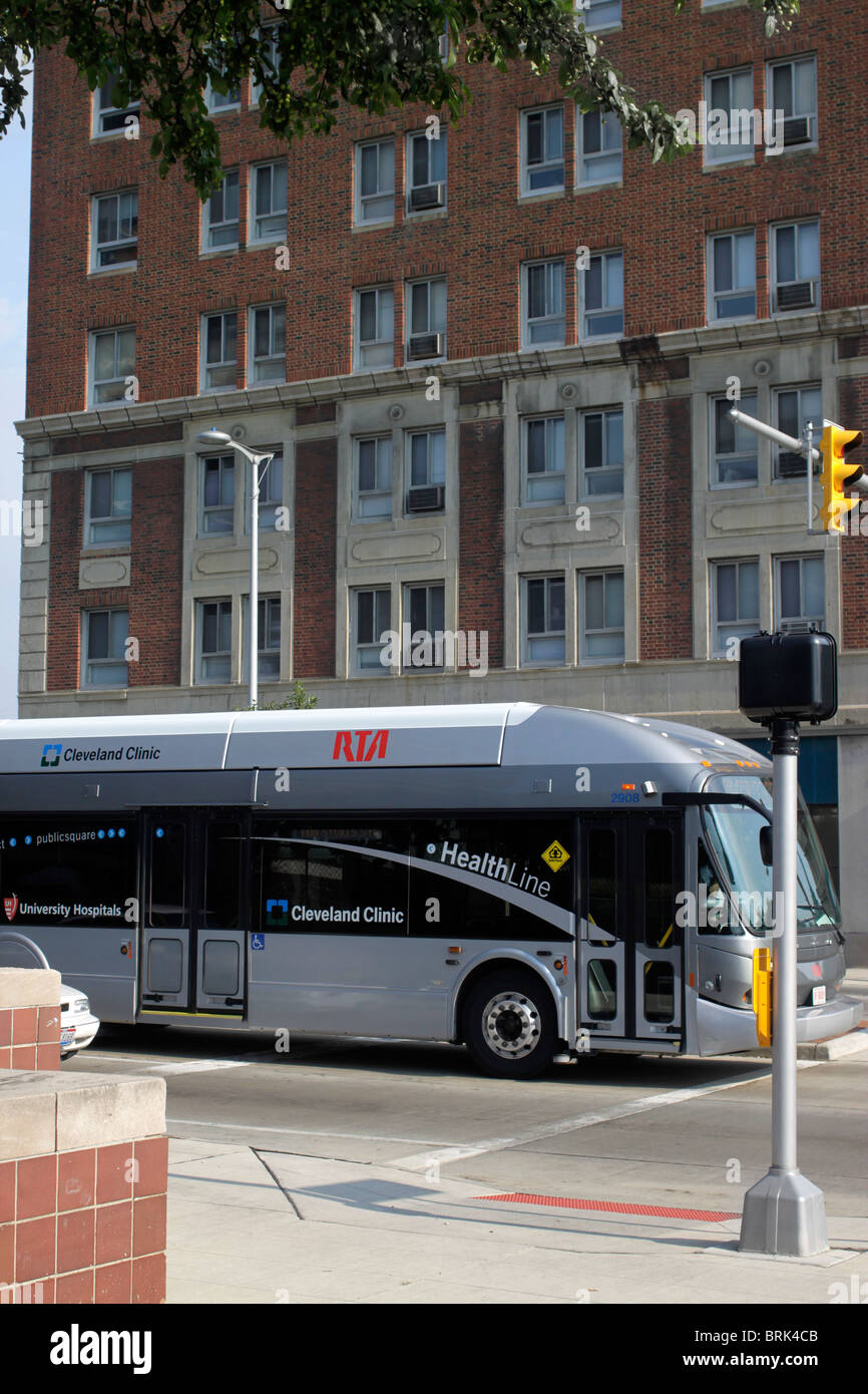Cleveland bus transit hi-res stock photography and images - Alamy