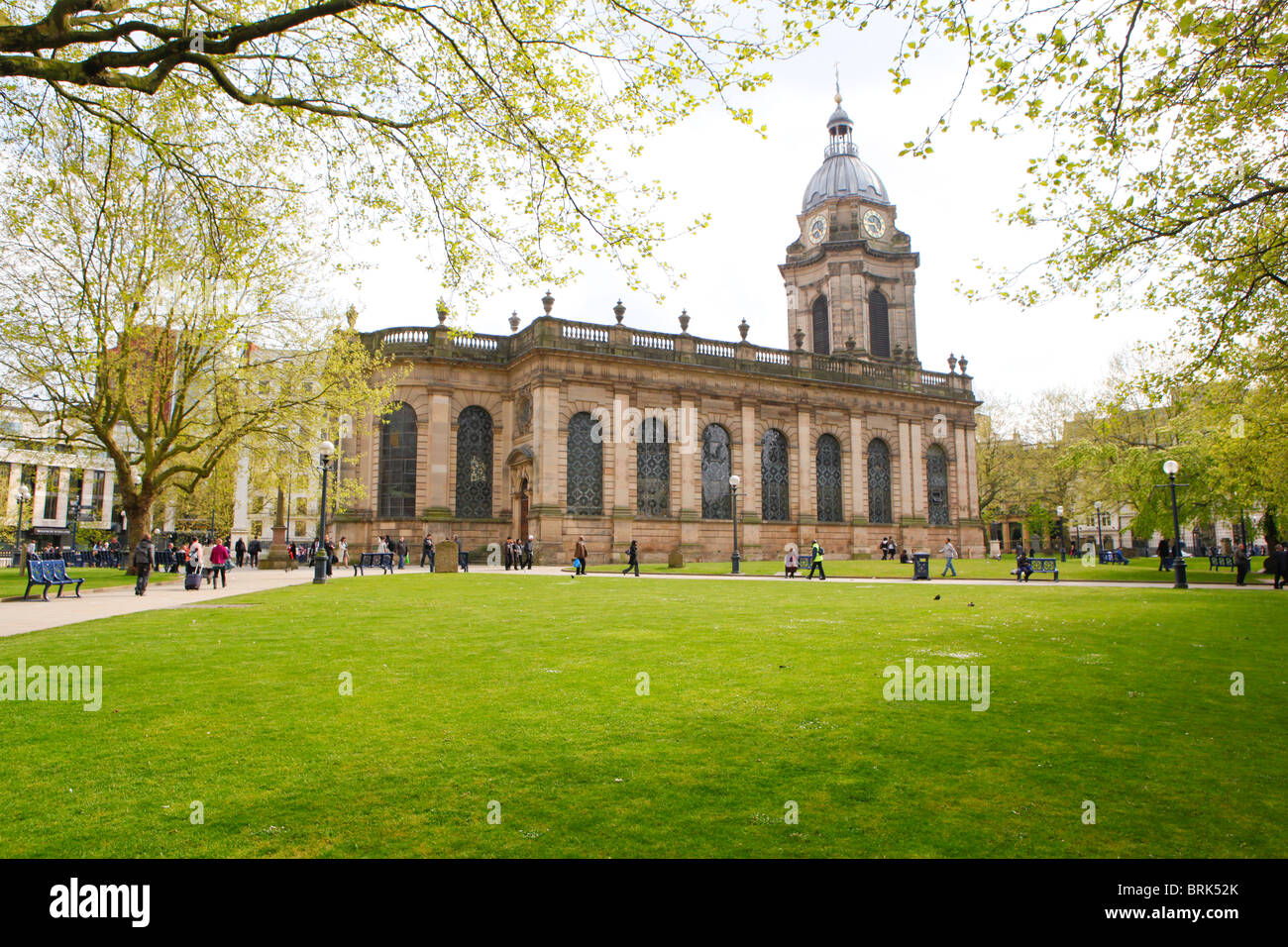 St Phillips Anglican Cathedral, off Colmore Row, Birmingham, West ...