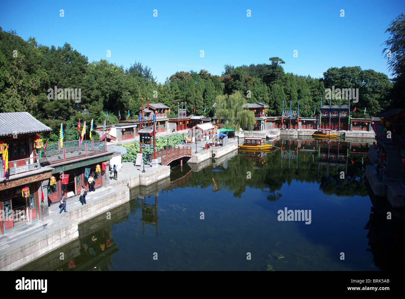 The Summer Palace -- Suzhou Market Street Stock Photo - Alamy