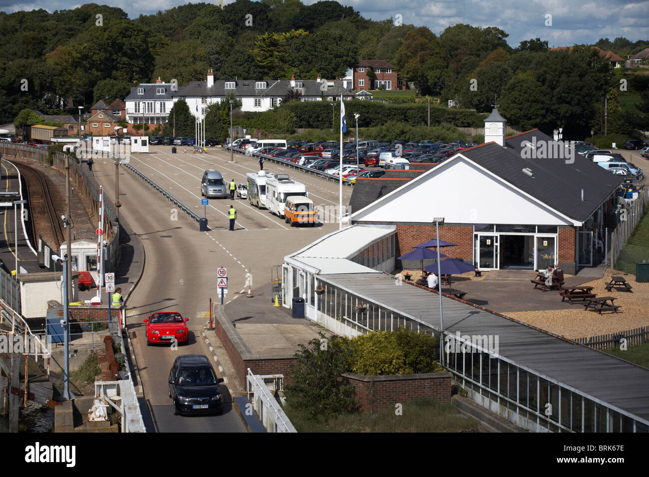 Lymington harbour ferry terminal hi-res stock photography and images ...