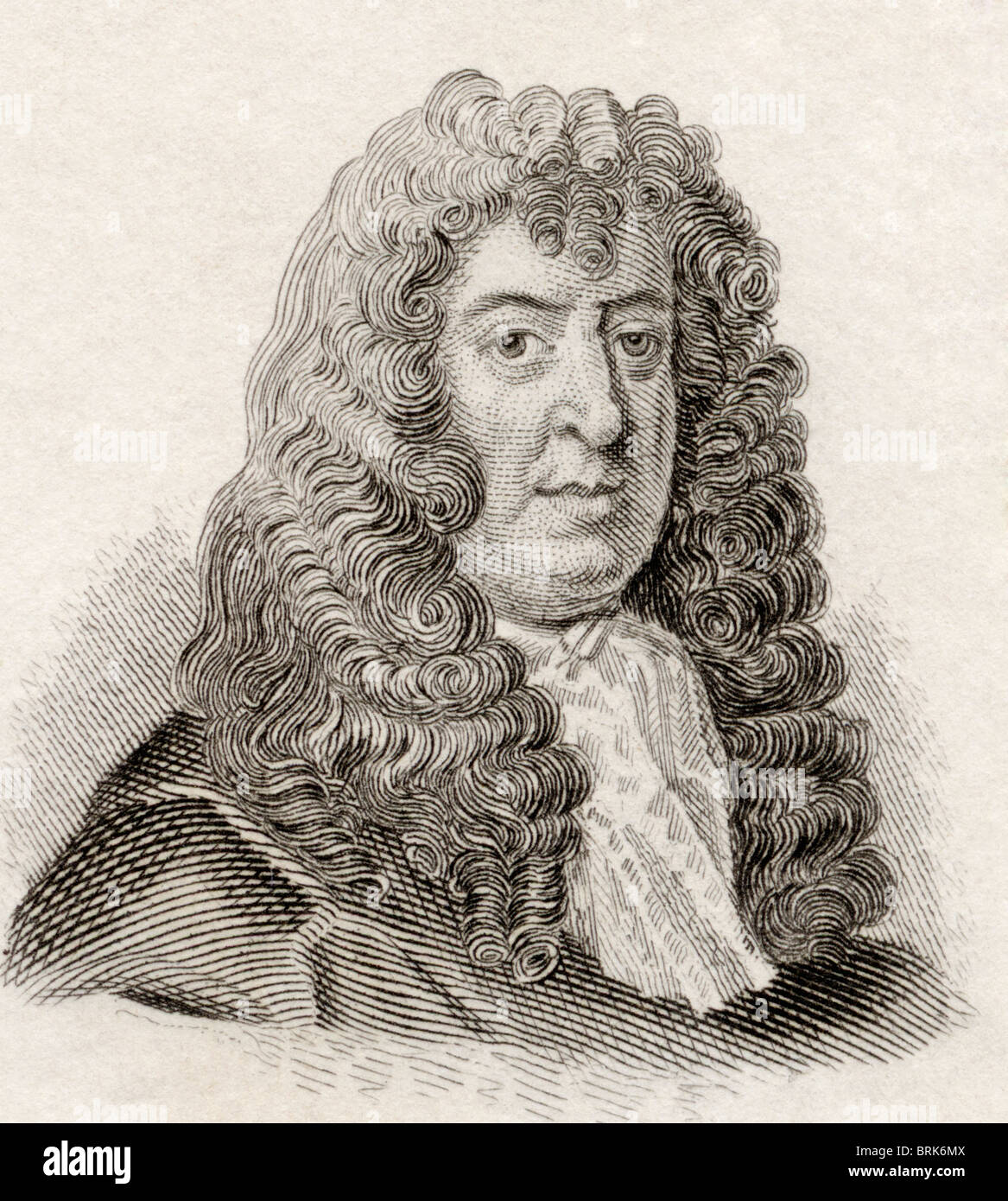 Samuel Butler, 1612 to 1680. English poet and satirist Stock Photo - Alamy