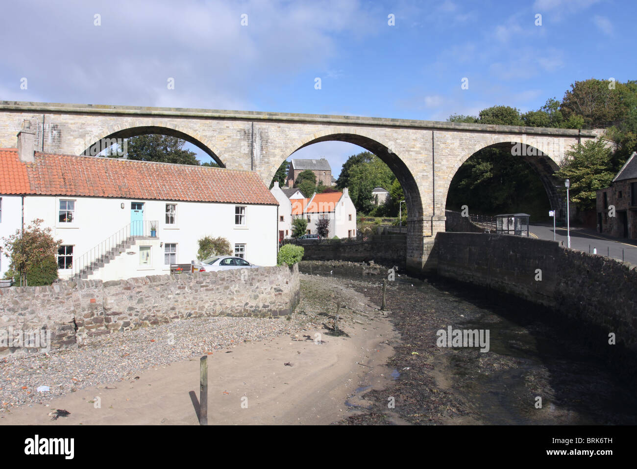 Viaduct Lower Largo Fife Scotland September 2010 Stock Photo - Alamy