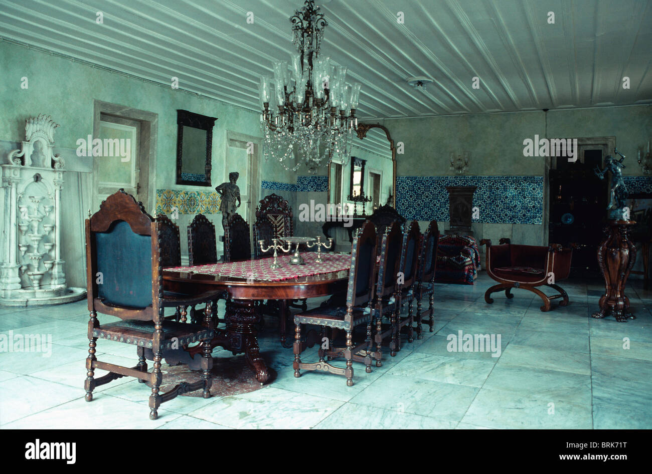 Dining Room or Central Sofa, Mocan Yali, Ottoman House or Mansion, on ...