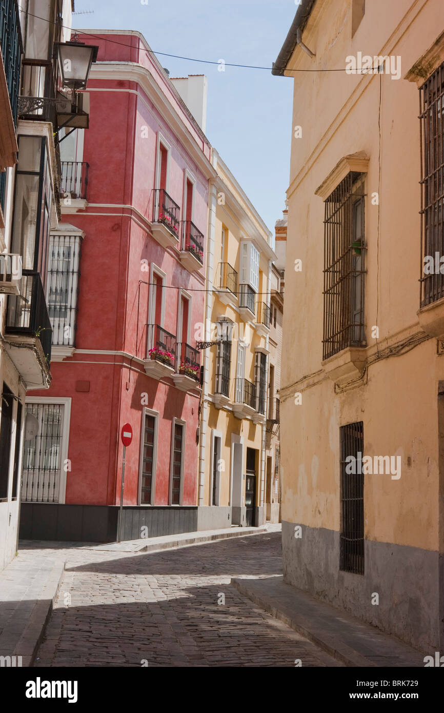 street scene in sevilla, spain Stock Photo - Alamy
