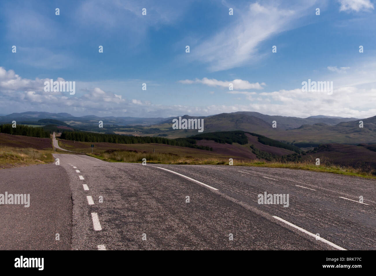 Scotland mountain pass hi-res stock photography and images - Alamy