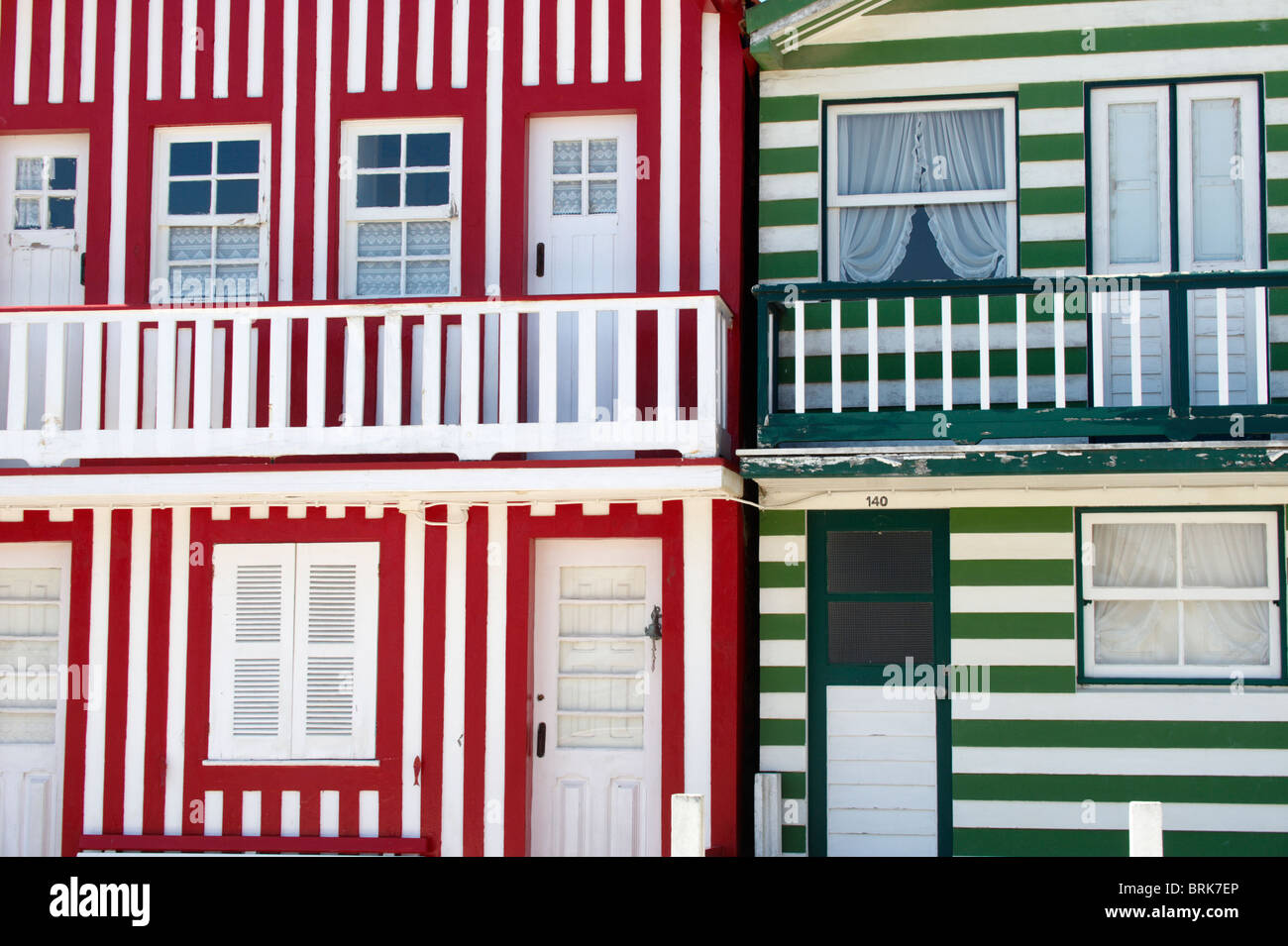 Striped houses hi-res stock photography and images - Alamy