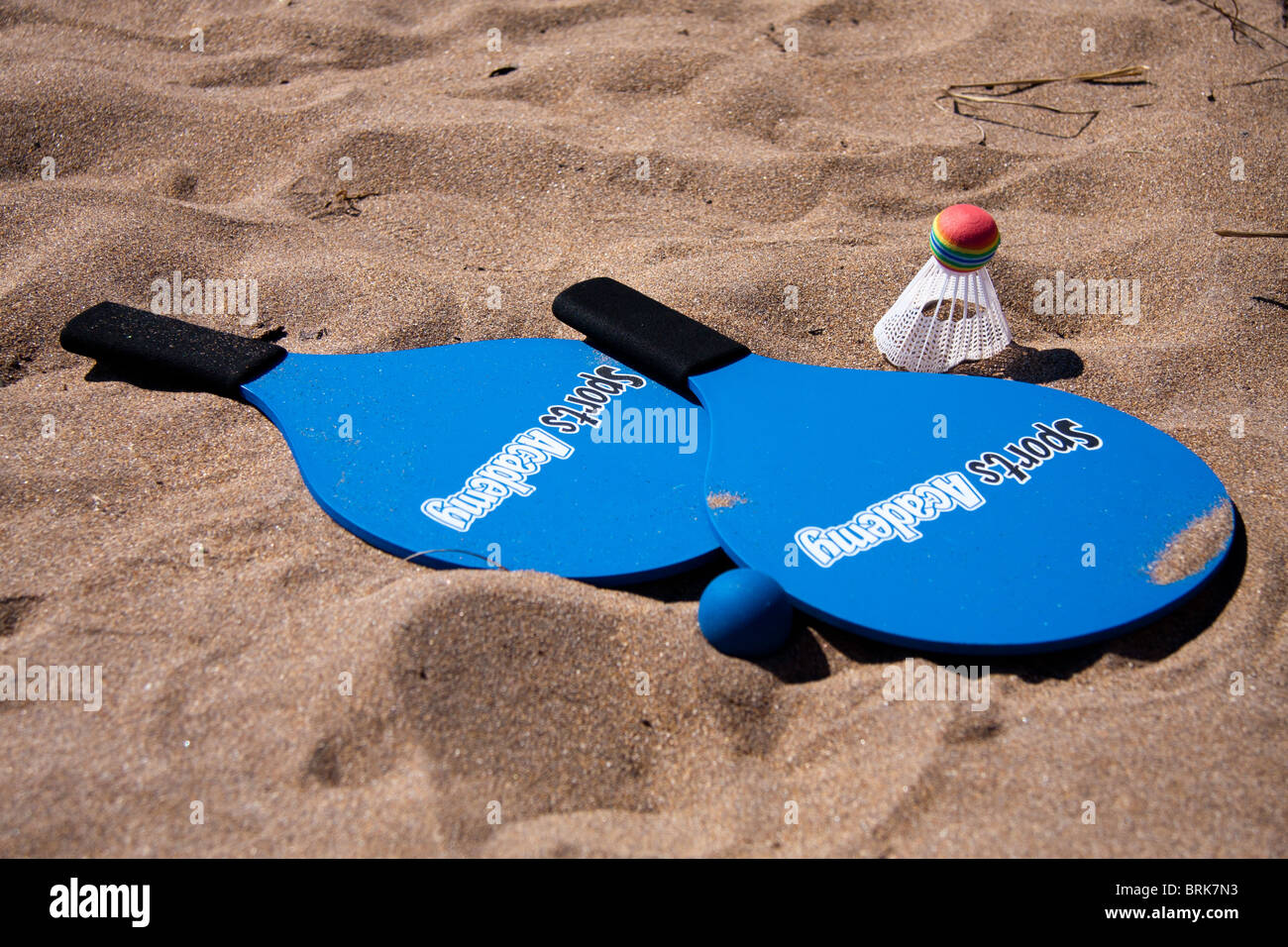 Beach badminton hi-res stock photography and images - Alamy