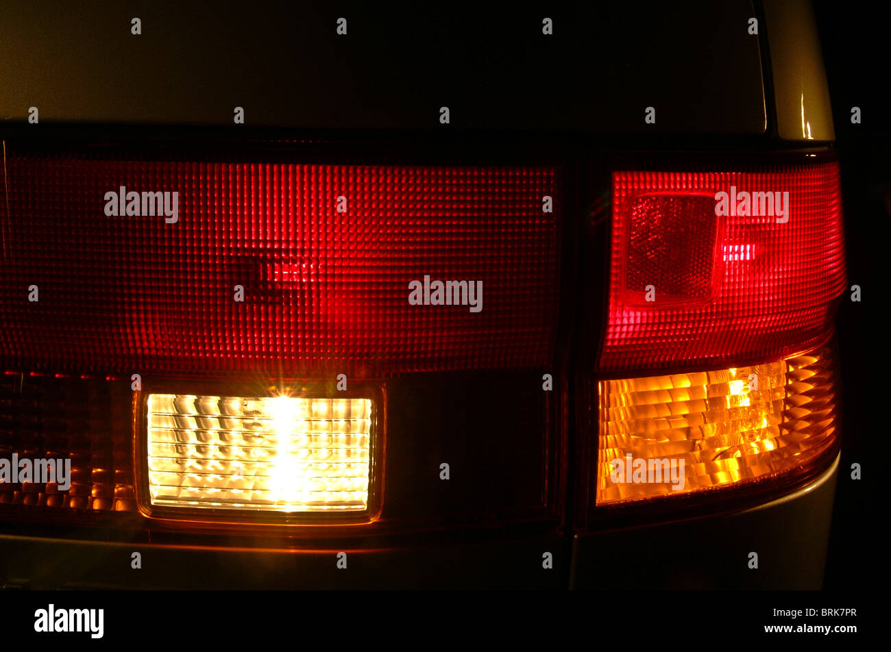 Close up detail automobile directional turn signals Stock Photo - Alamy