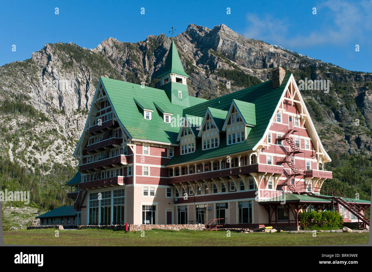 Prince of Wales Hotel, Waterton Lakes National Park, Alberta, Canada ...