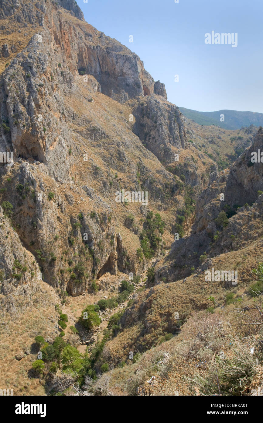 Topolia Gorge, Crete, Greece Stock Photo - Alamy