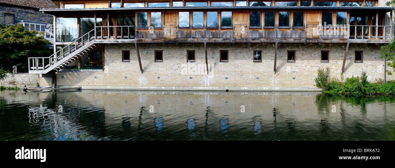 Darwin graduate college (on river Cam), Cambridge university Stock ...
