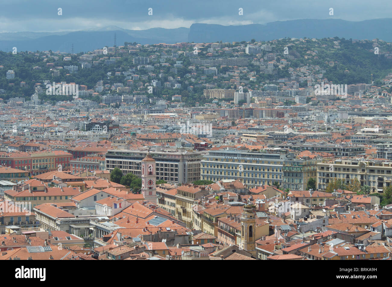 Old Town buildings in Nice, France Stock Photo - Alamy