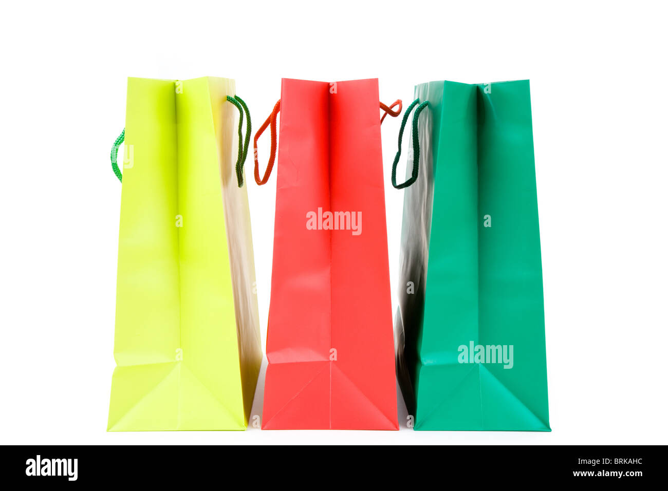 Shopping gift bags on Cut Out Stock Images & Pictures - Alamy