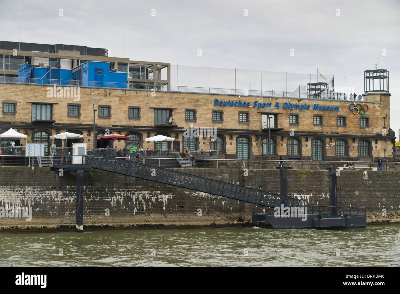 Cologne Sports and Olympic Museum on Rhine docks - Deutsches Sport ...